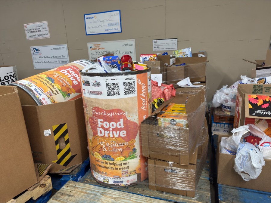 Abilene community “shows up” in big way during two-day food drive