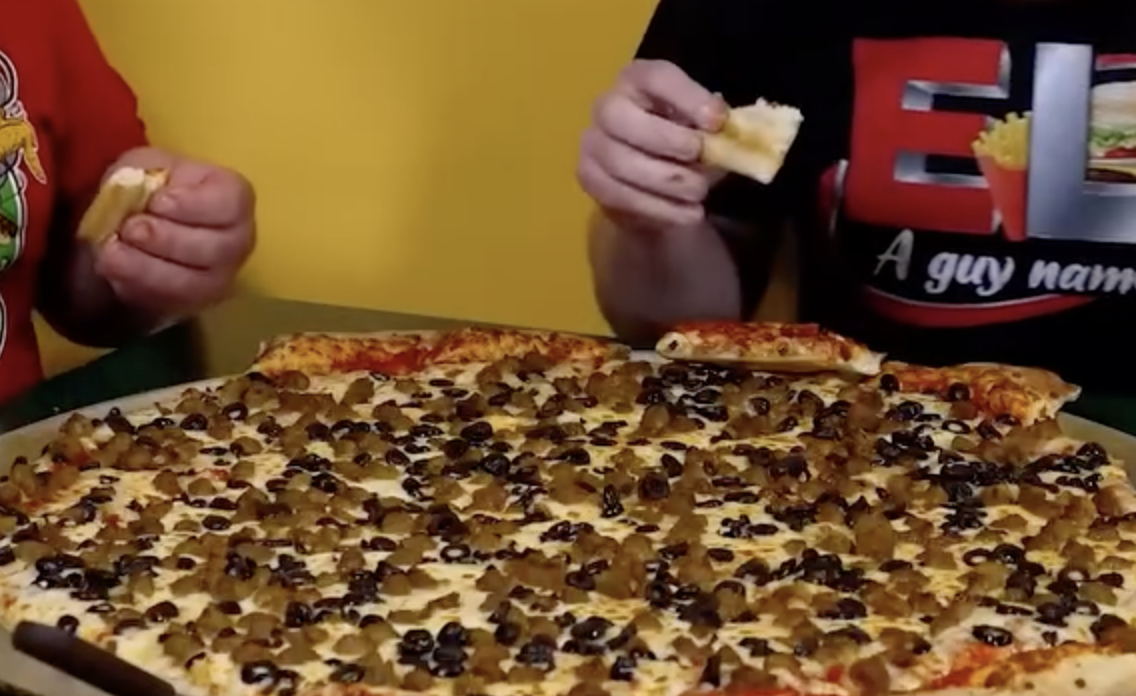 The Two Cousin’s Pizza Challenge - No One Has Ever Done It