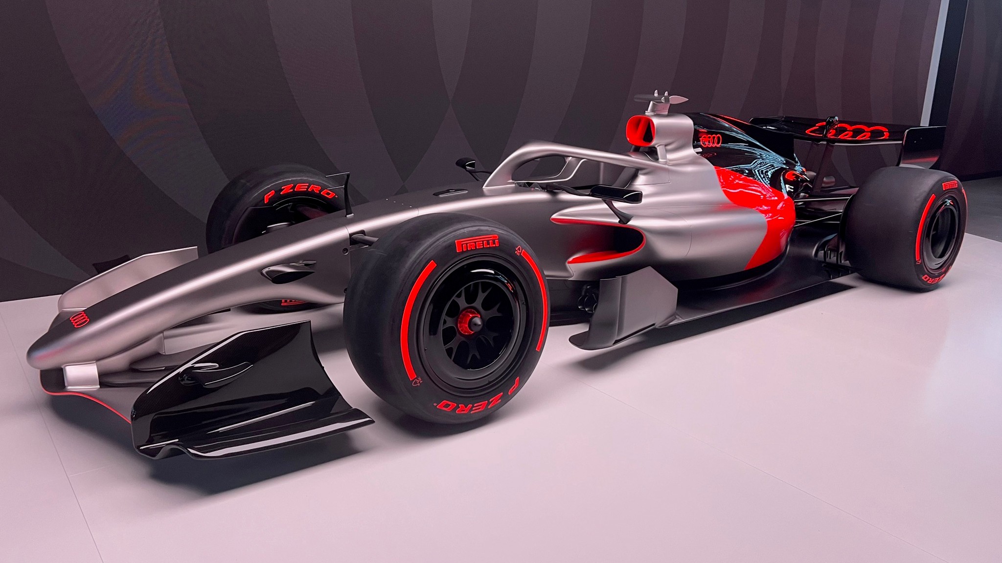 Audi’s First-Ever F1 Car Looks Both Totally New and Totally Audi