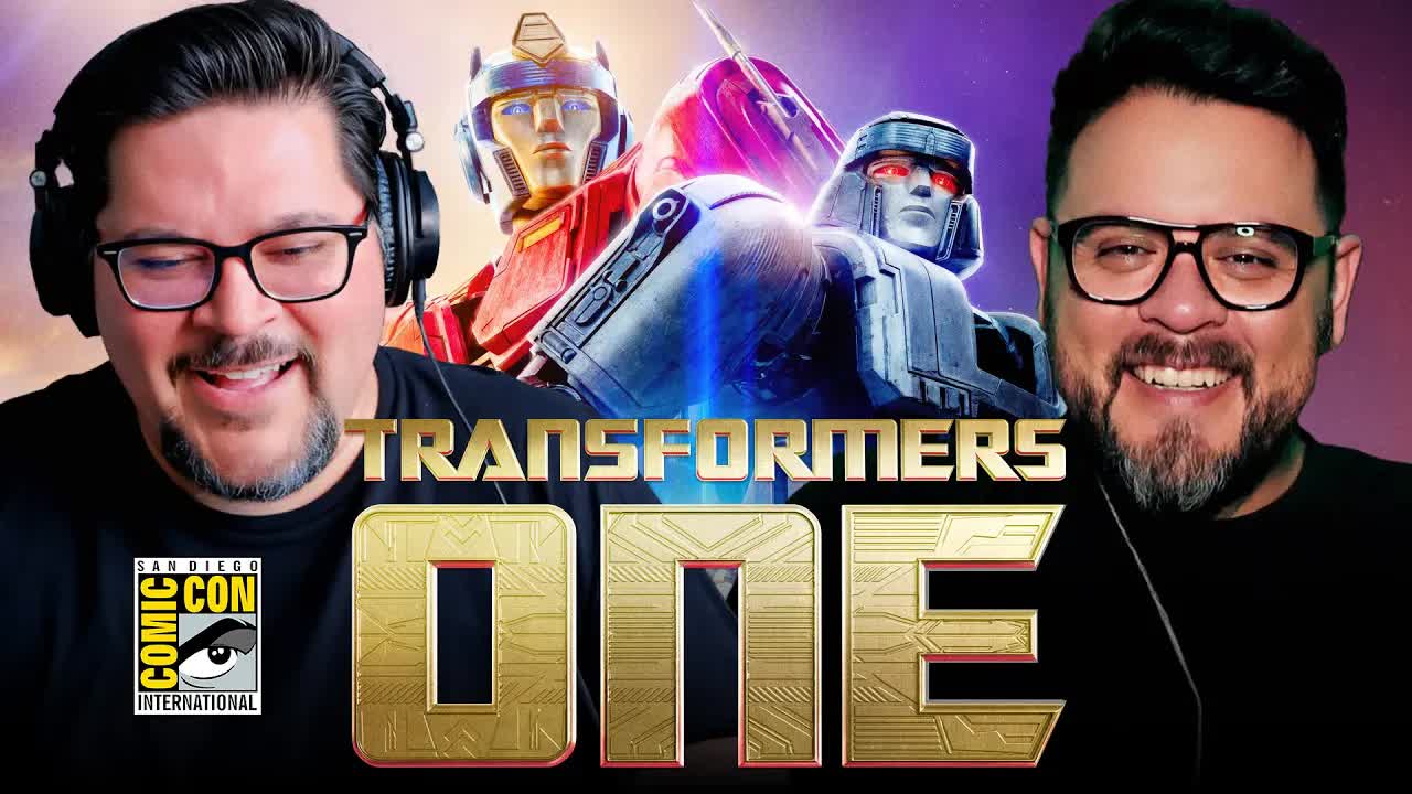 Transformers One — SDCC trailer reaction | Autobots | Decepticons