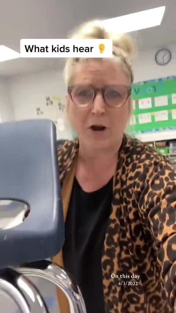 What Teachers Say vs. What Kids Hear: A Classroom Reality Check