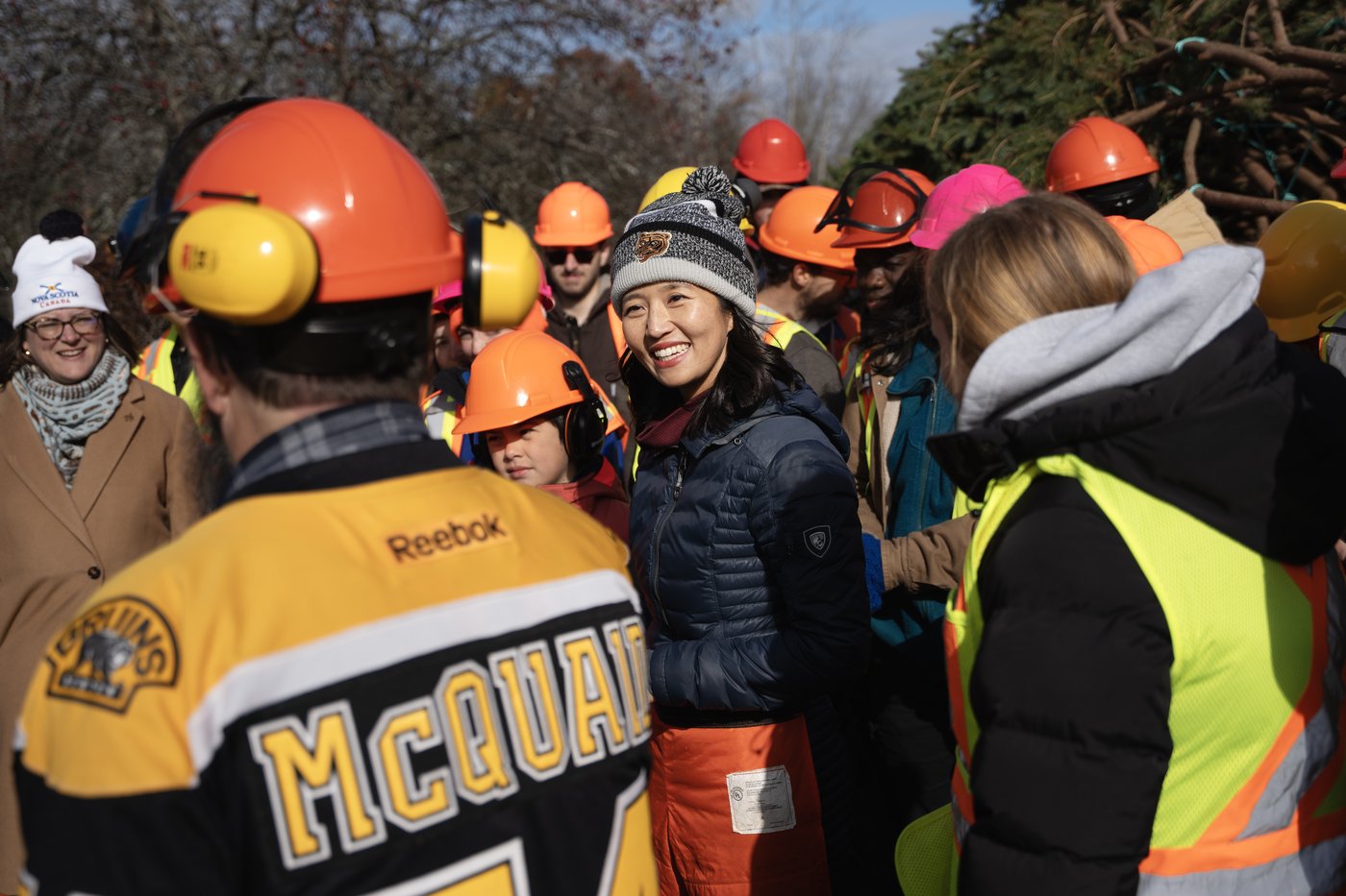 Photo Gallery: Annual N.S. Christmas tree gift en route to Boston