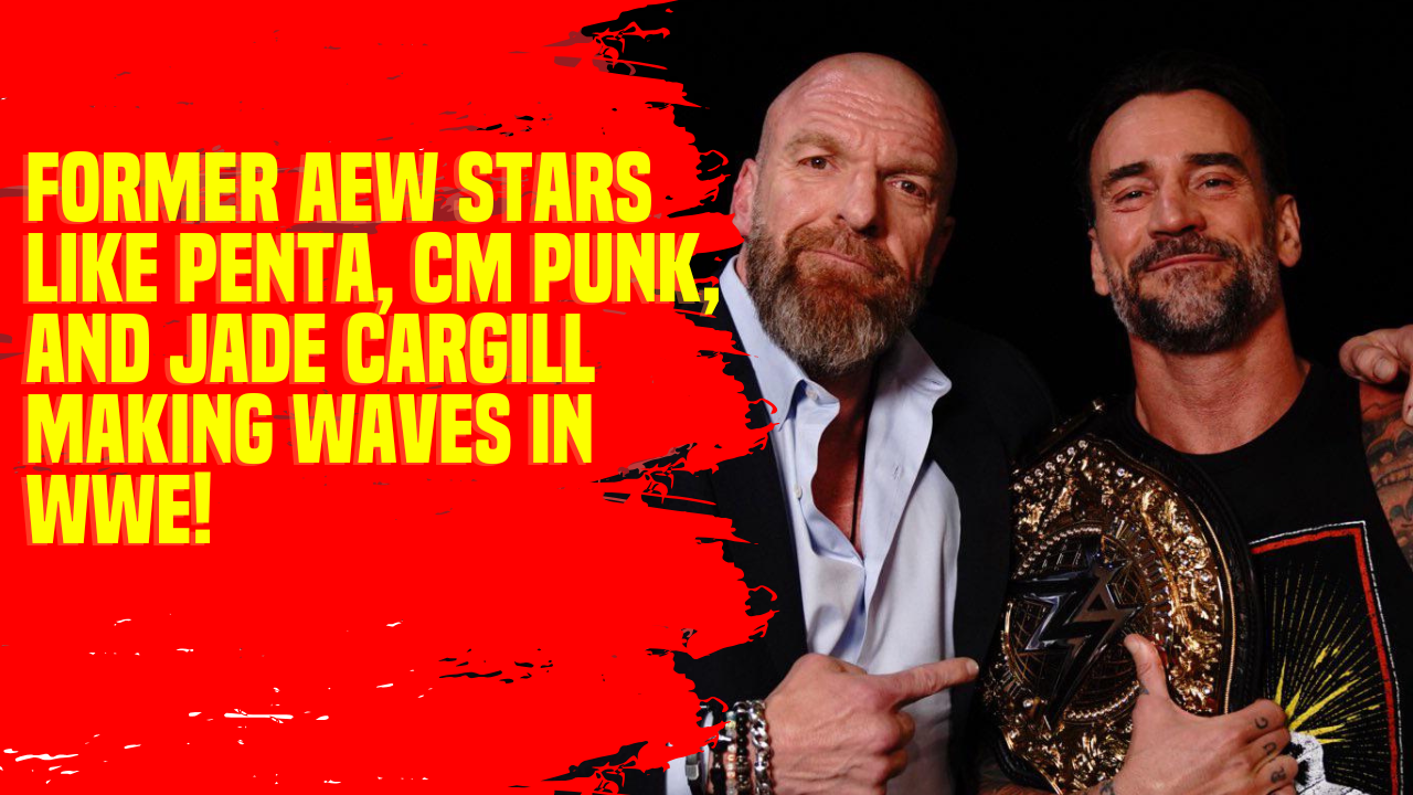 Former AEW stars like Penta, CM Punk, and Jade Cargill making waves in ...