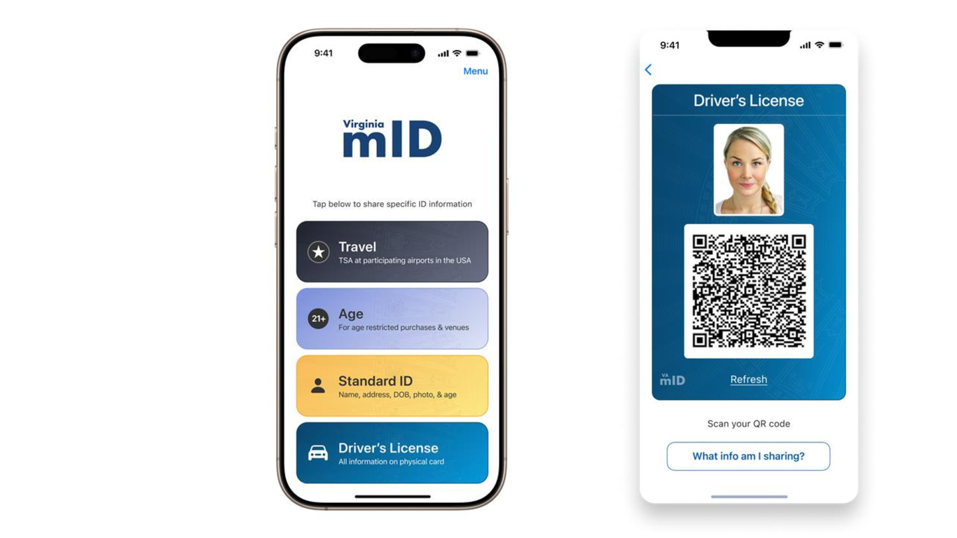 Virginians get digital driver's licenses