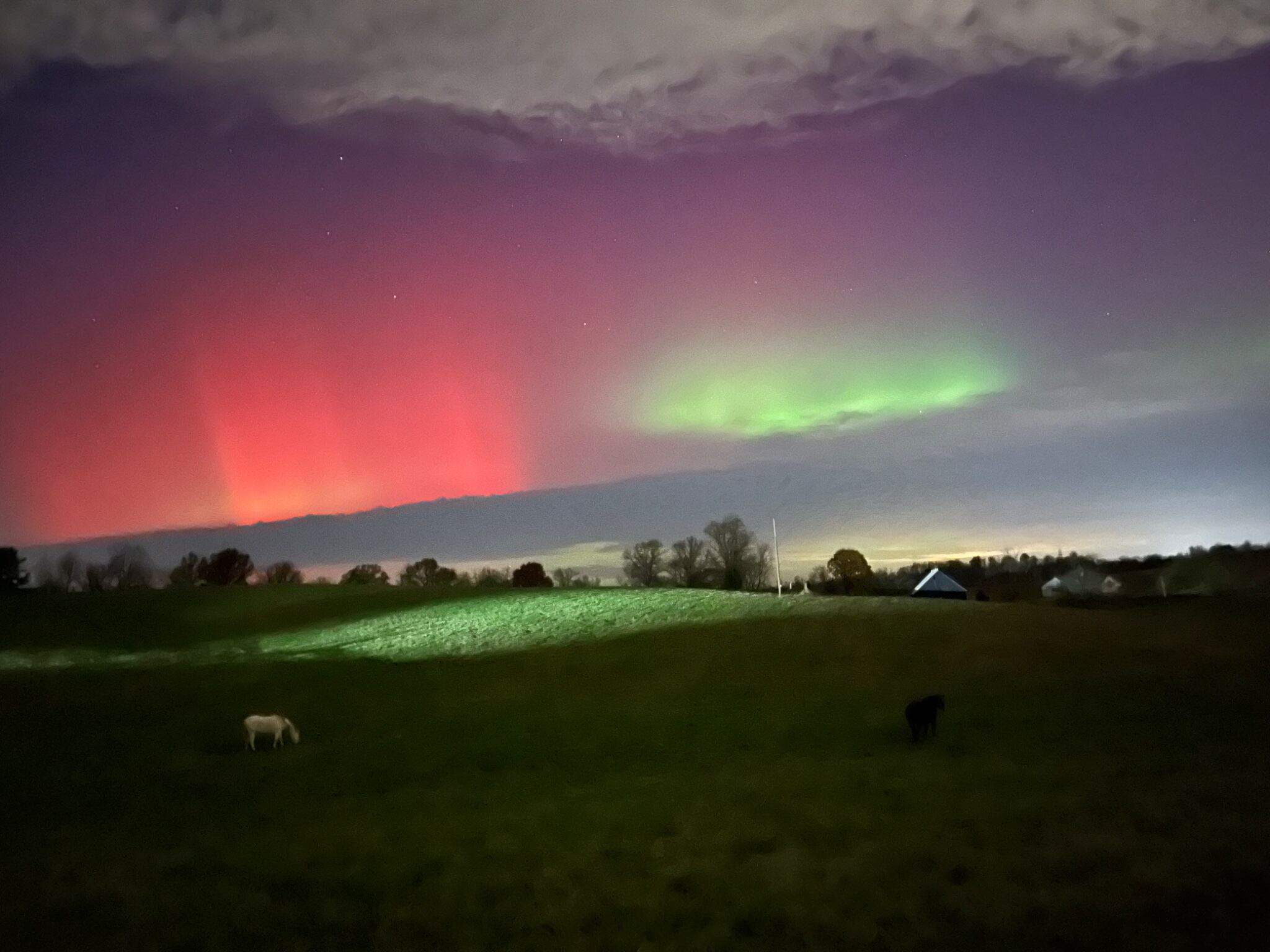 Northern Lights put on show once again in Kentucky