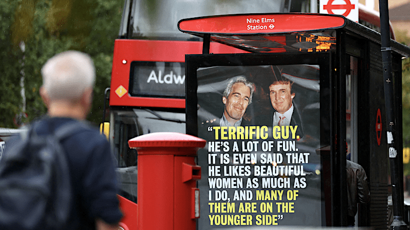 Dem senator flags Trump's 'weird' response to Epstein matter