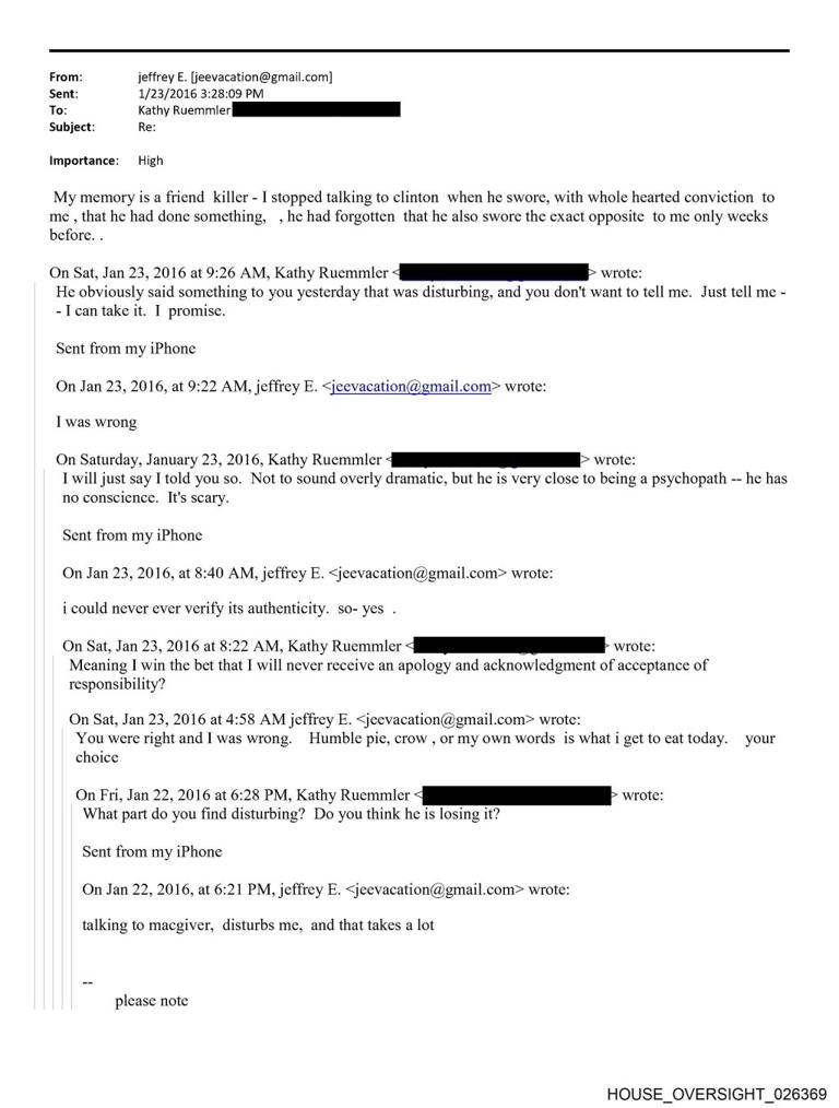 Epstein emails with ex-Obama lawyer claim he stopped talking to Bill ...
