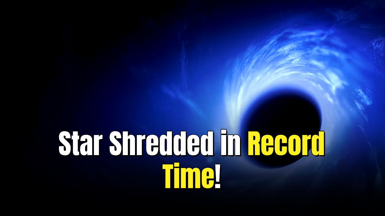 Astronomers spot a black hole ripping apart a star outside a galaxy’s ...