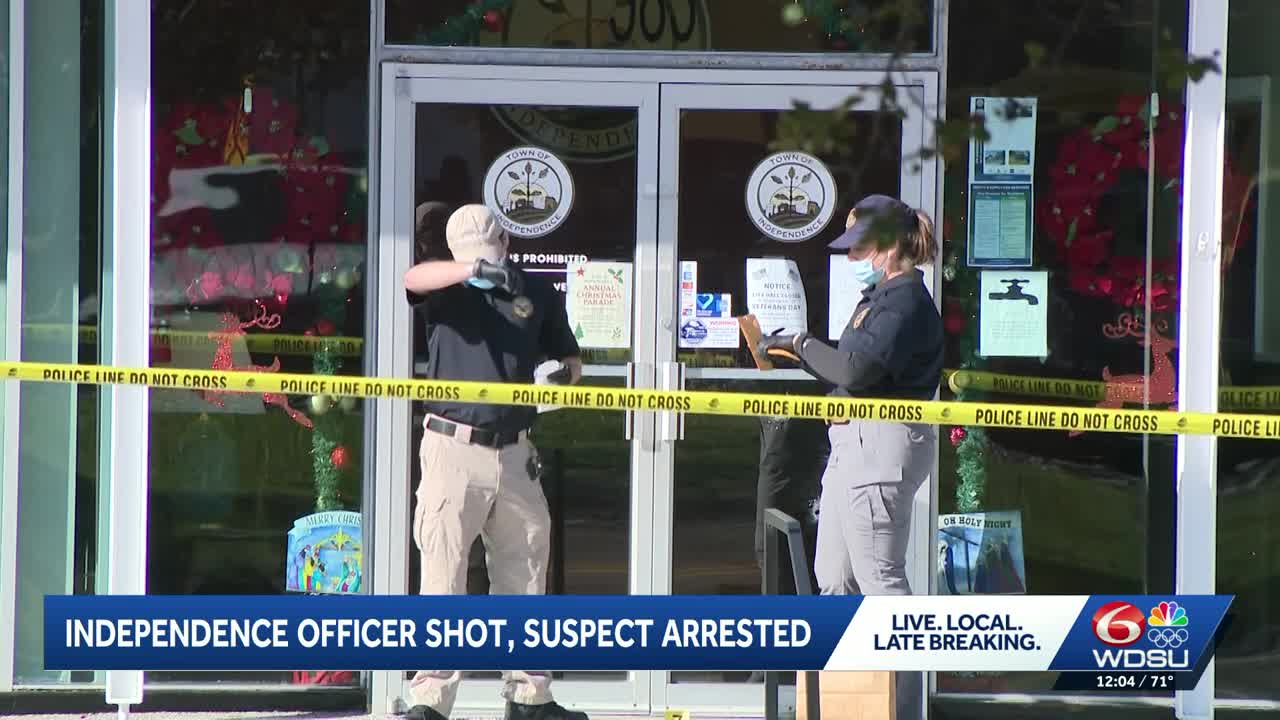 Independence police officer shot in leg after chase, traffic stop