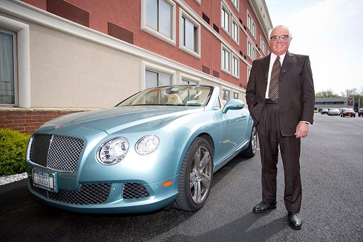 Hot wheels: Someone stole Russ Salvatore's Bentley