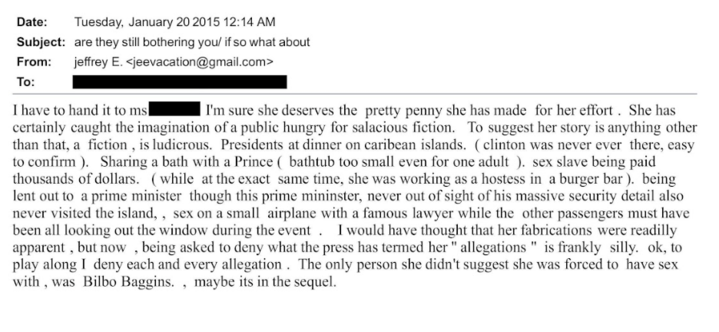 Epstein offered to out Trump with private photos : Live