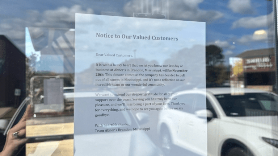 Abner’s Famous Chicken closing Brandon location