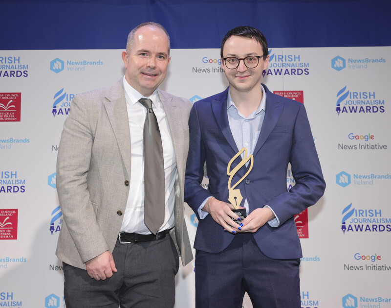 Conor O'Carroll wins Young Journalist of the Year for impressive triad ...