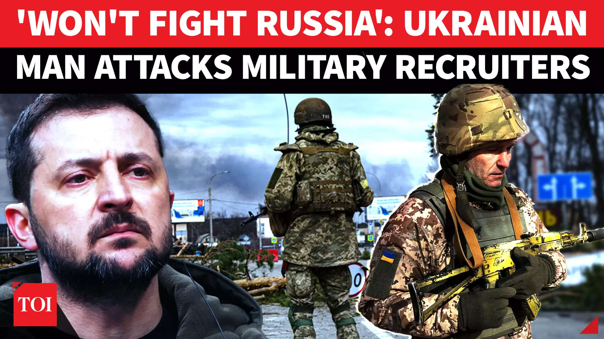 Ukrainian Man Opens Fire On Draft Officers In Dnieper Amid Growing ...