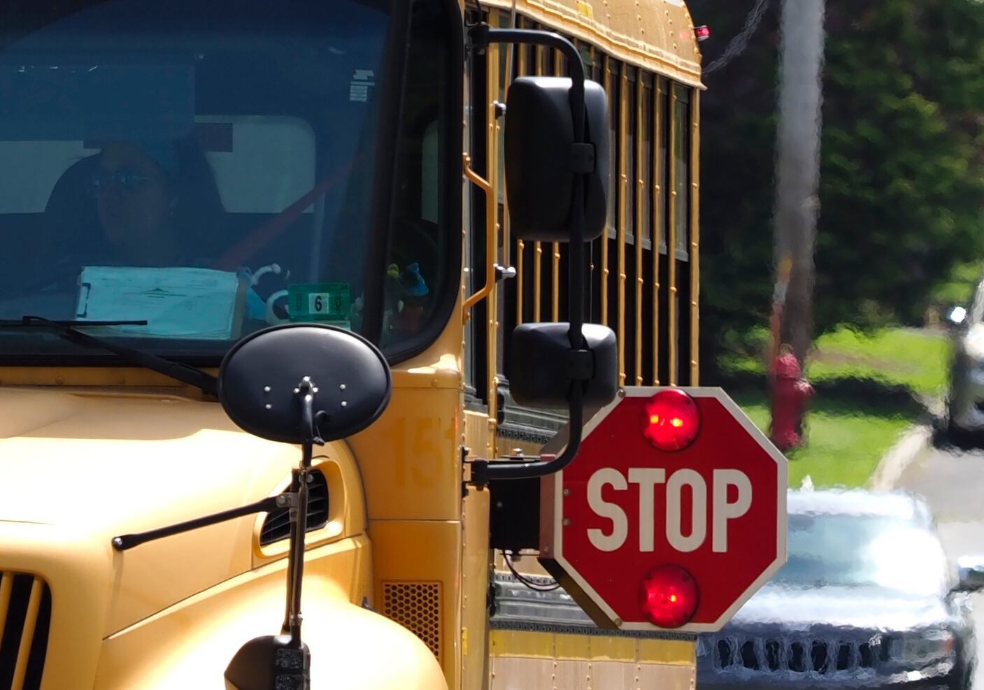 7 N.J. students sent to hospital after school bus crash