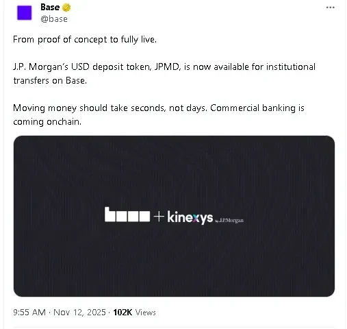 JPMorgan Rolls Out Stablecoin JPMD On Coinbase – ‘On-Chain Payments Are The Future’ Says Brian ...