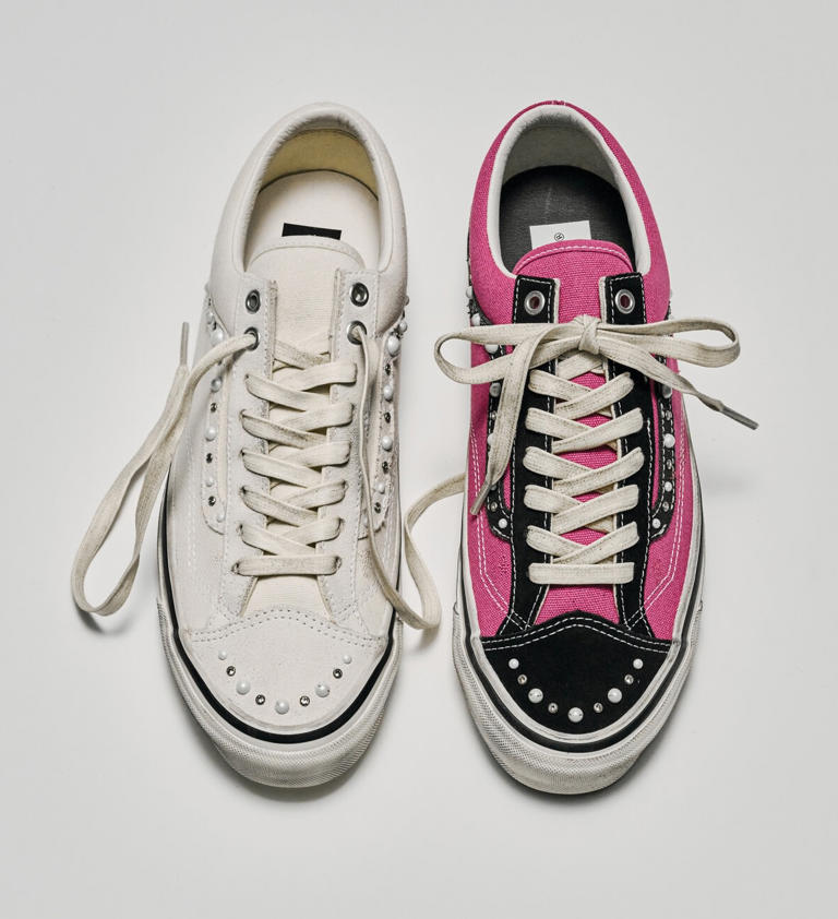 The Viral 'Pearlized' Vans Old Skools Are Coming to Complex