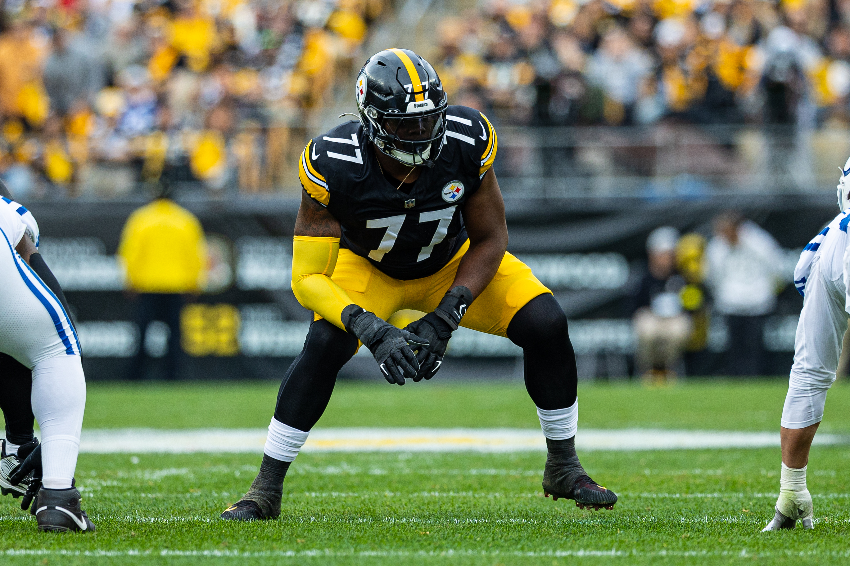 Steelers’ Broderick Jones: No timeline on return from injury