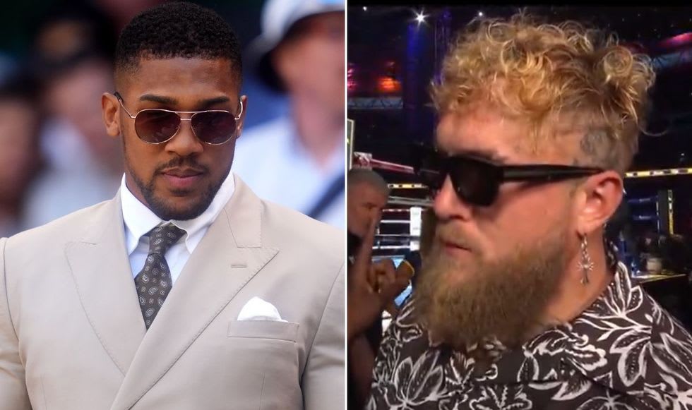 Anthony Joshua and Jake Paul 'finalising details' over fight with date ...