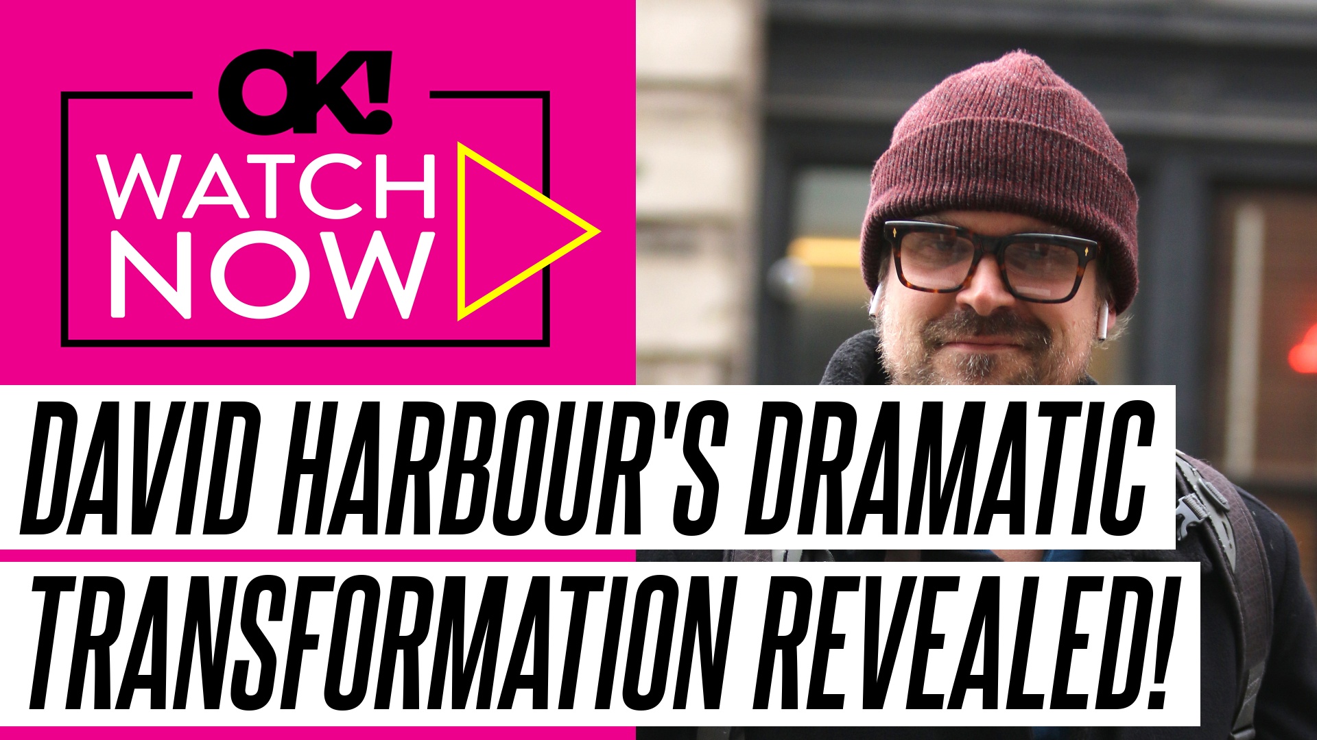 'Stranger Things' Star David Harbour Undergoes Dramatic Transformation ...