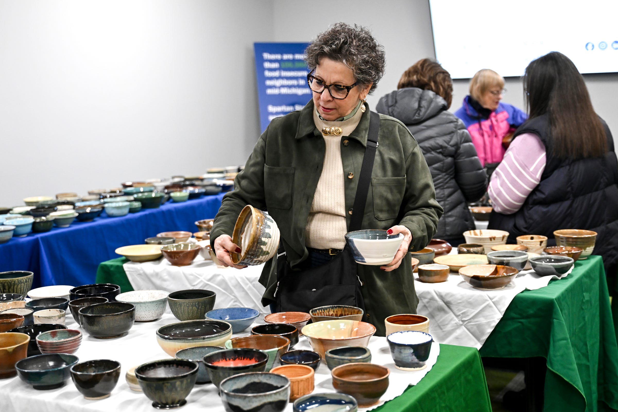 Art meets food at Greater Lansing Food Bank's Empty Bowls benefit