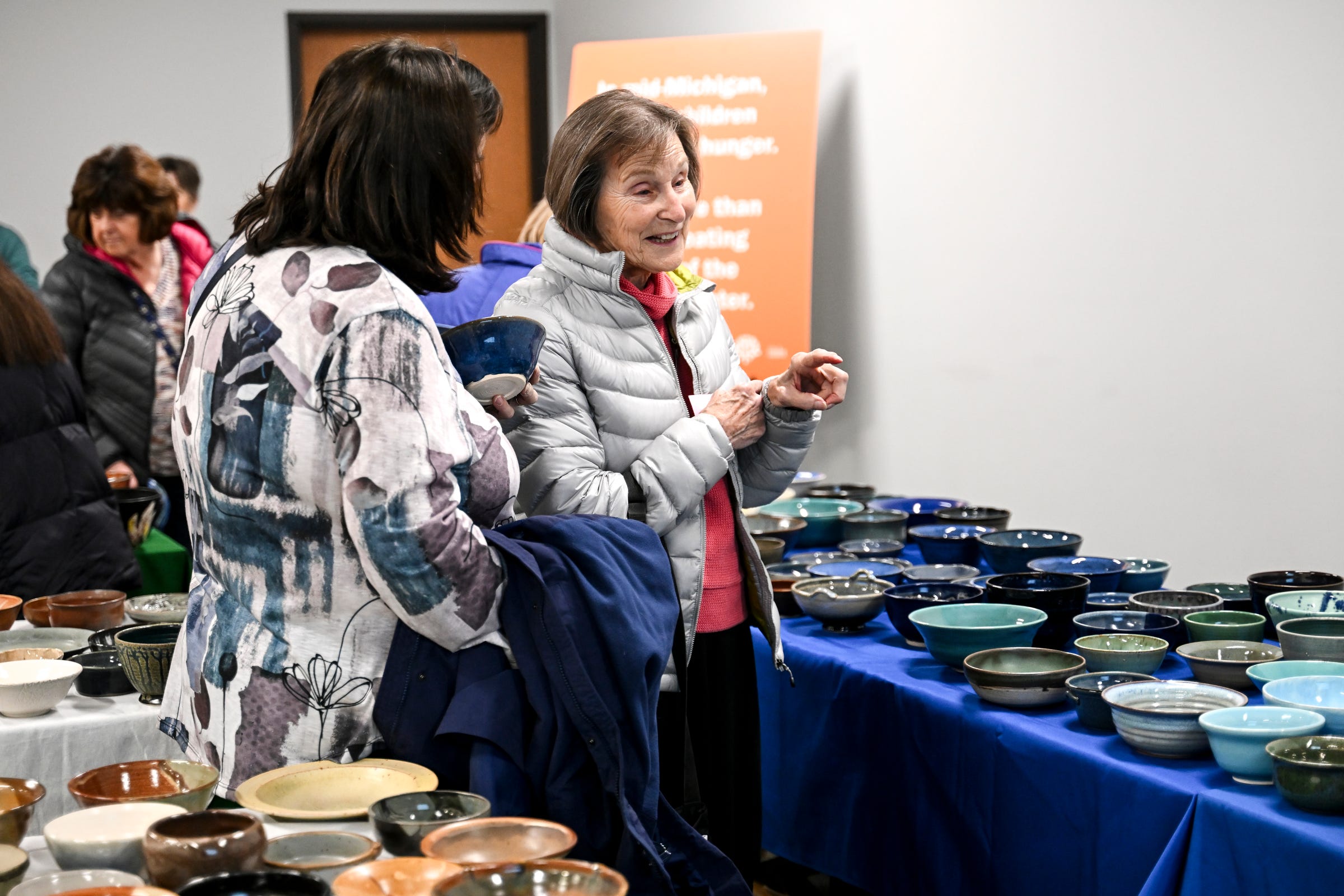 Art meets food at Greater Lansing Food Bank's Empty Bowls benefit