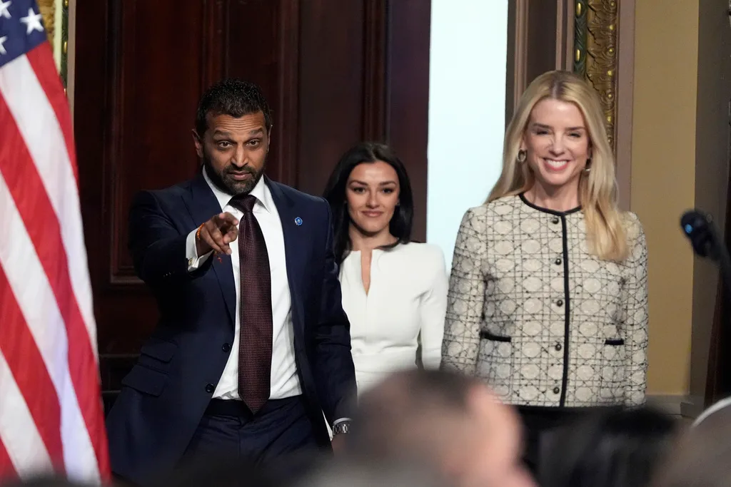 Kash Patel’s girlfriend Alexis Wilkins sues MS Now for defamation