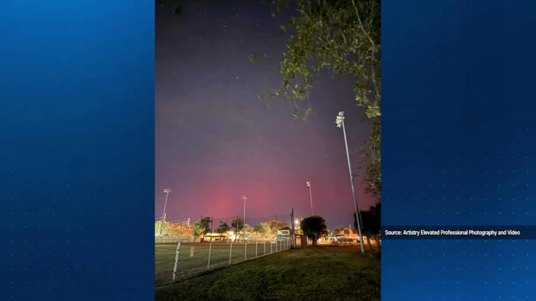 PHOTOS: Northern lights illuminate the sky in Central Florida