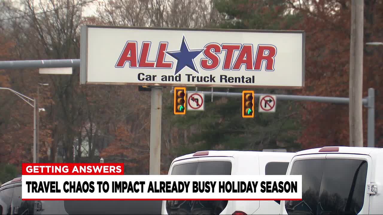 Flight cancellations, train issues prompting surge in rental car demand