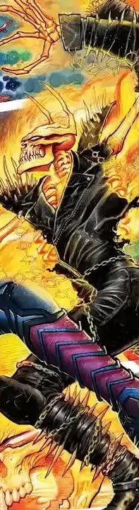 Ghost Rider Tries To Give Galactus The Penance Stare!