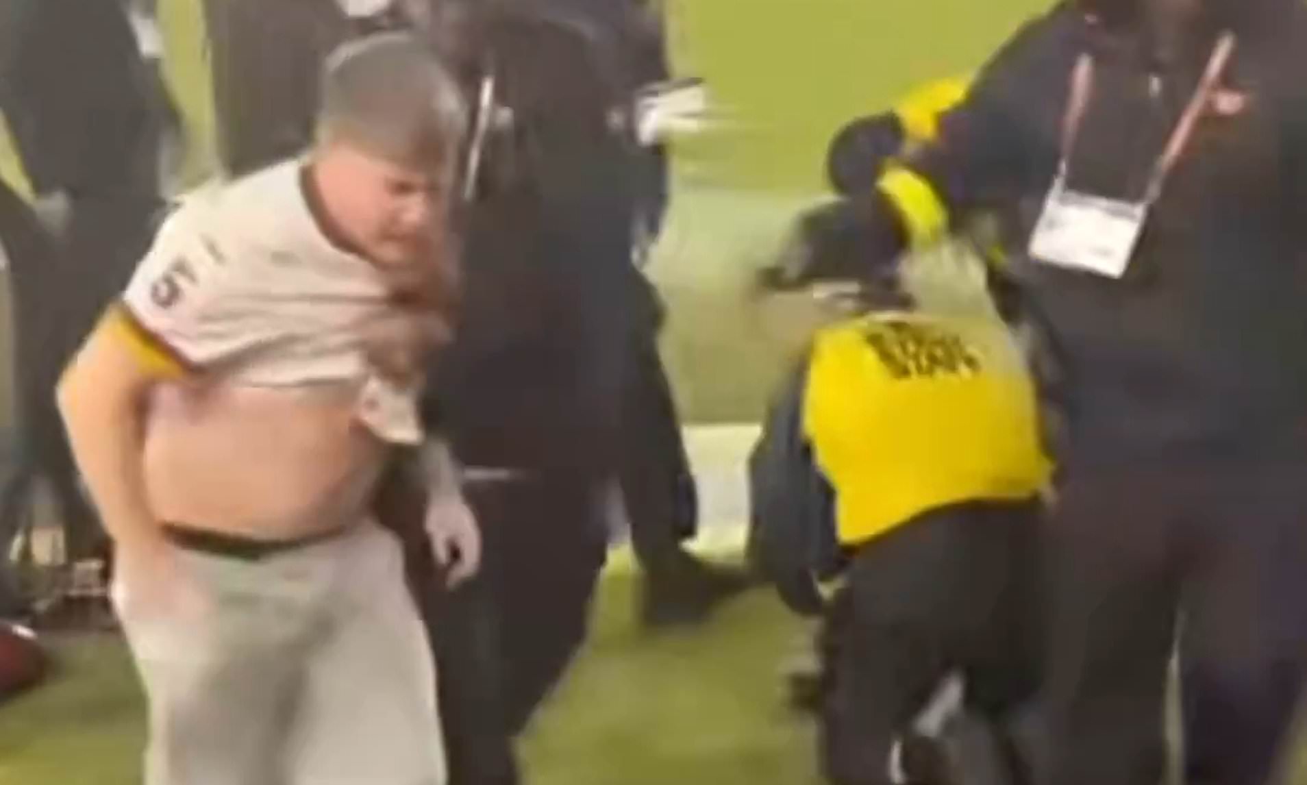 Commanders fan gets banned from their stadium after rushing the field ...