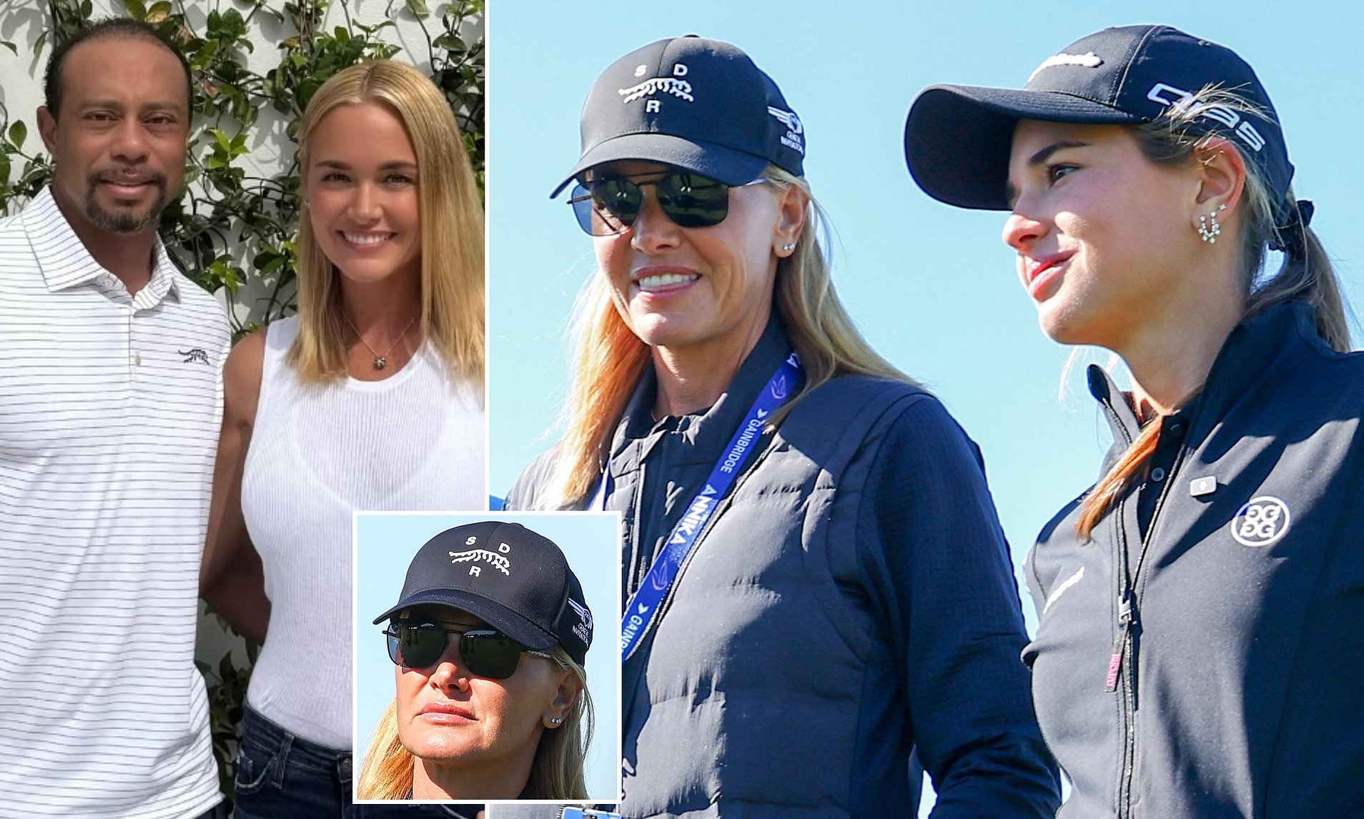No sign of Tiger Woods as Kai Trump begins life as a pro golfer with ...