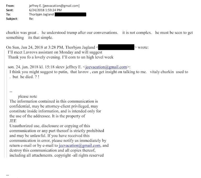 Epstein offered to out Trump with private photos : Live