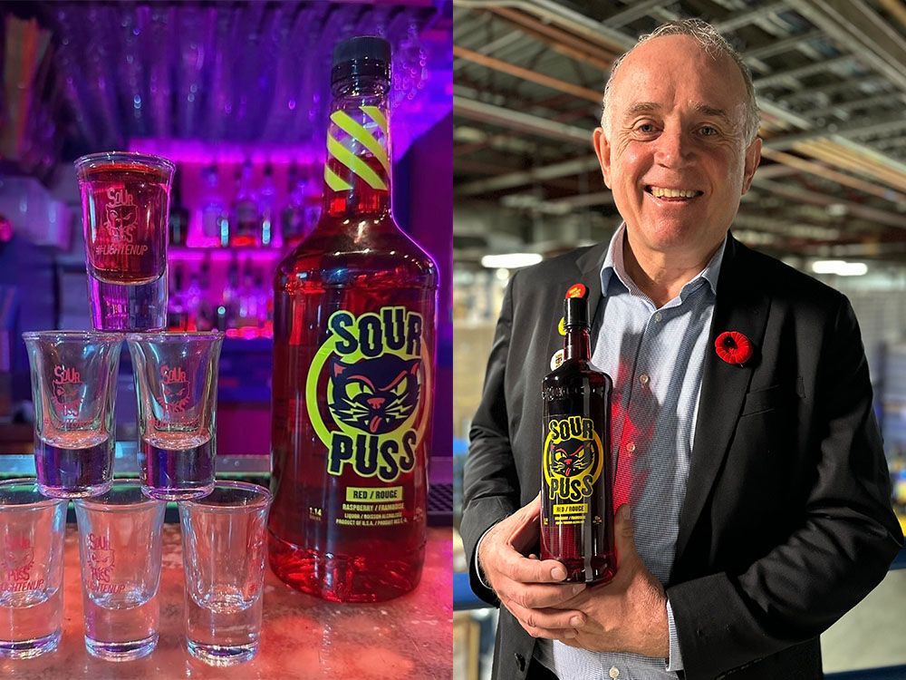 Sour Puss liqueur production moves to Montreal amid tariff uncertainty