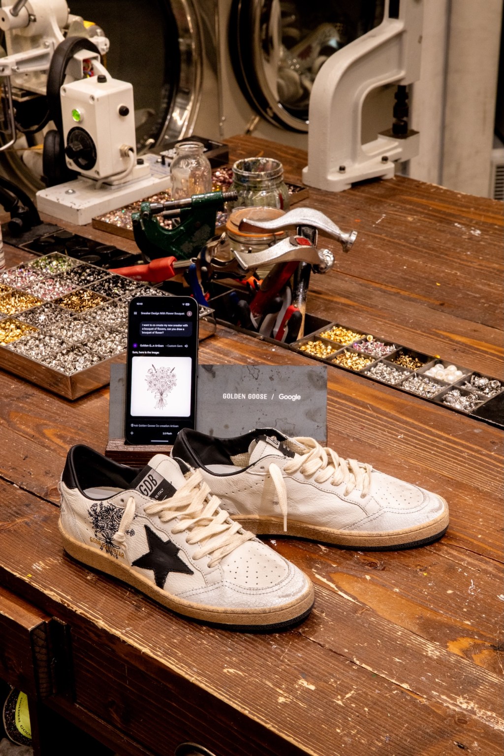Golden Goose, Google Team on AI-based Co-creation, Customization Experience