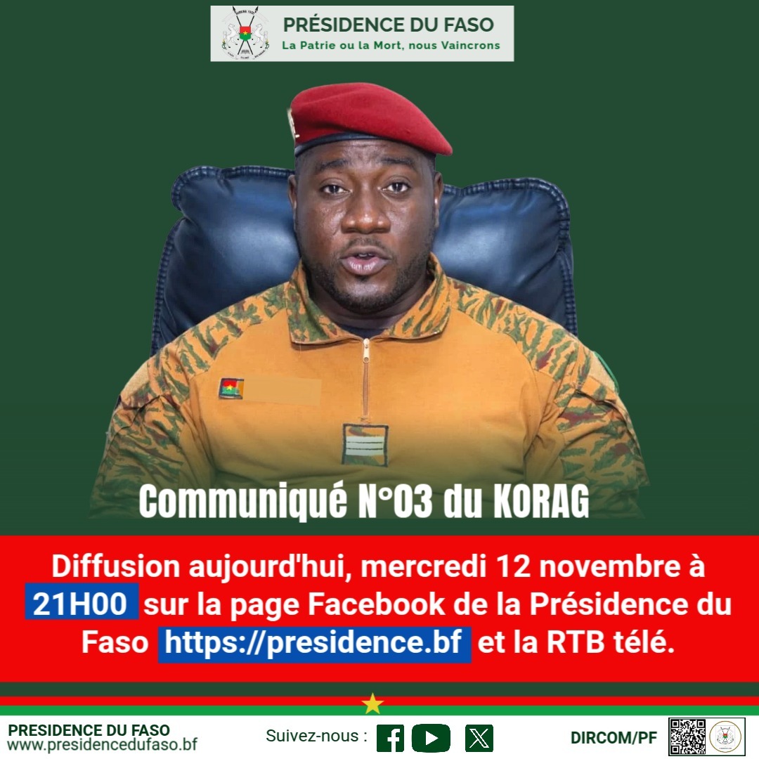 Burkina : Le KORAG dénonce un vaste réseau de corruption impliquant des ...