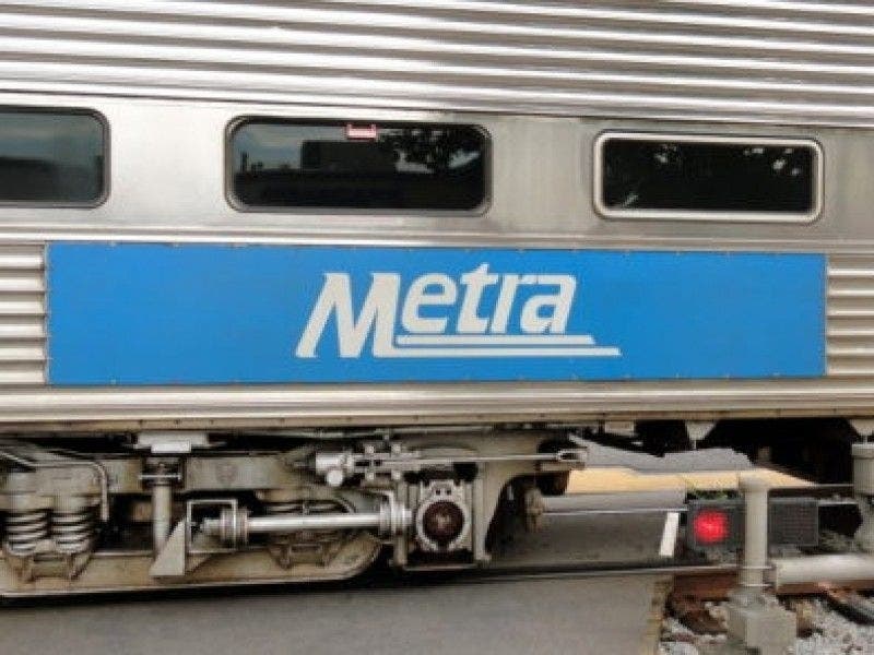 Vehicle Stuck On Railroad Tracks Near Glenview: Metra