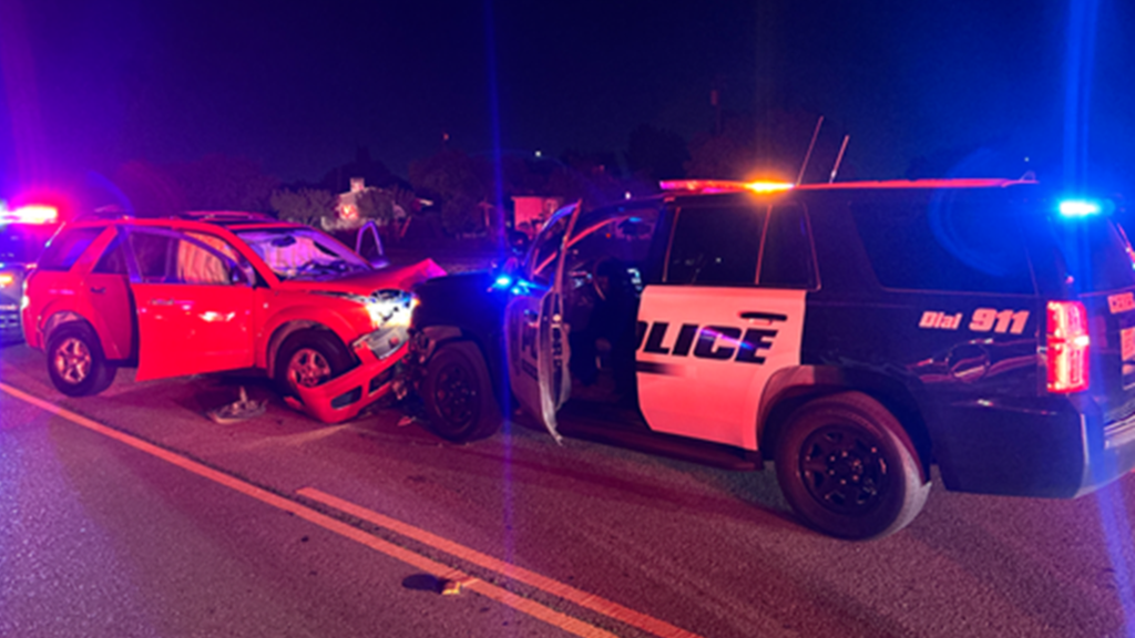 Suspected drunk driver hits Ceres police car; Blood alcohol level ...