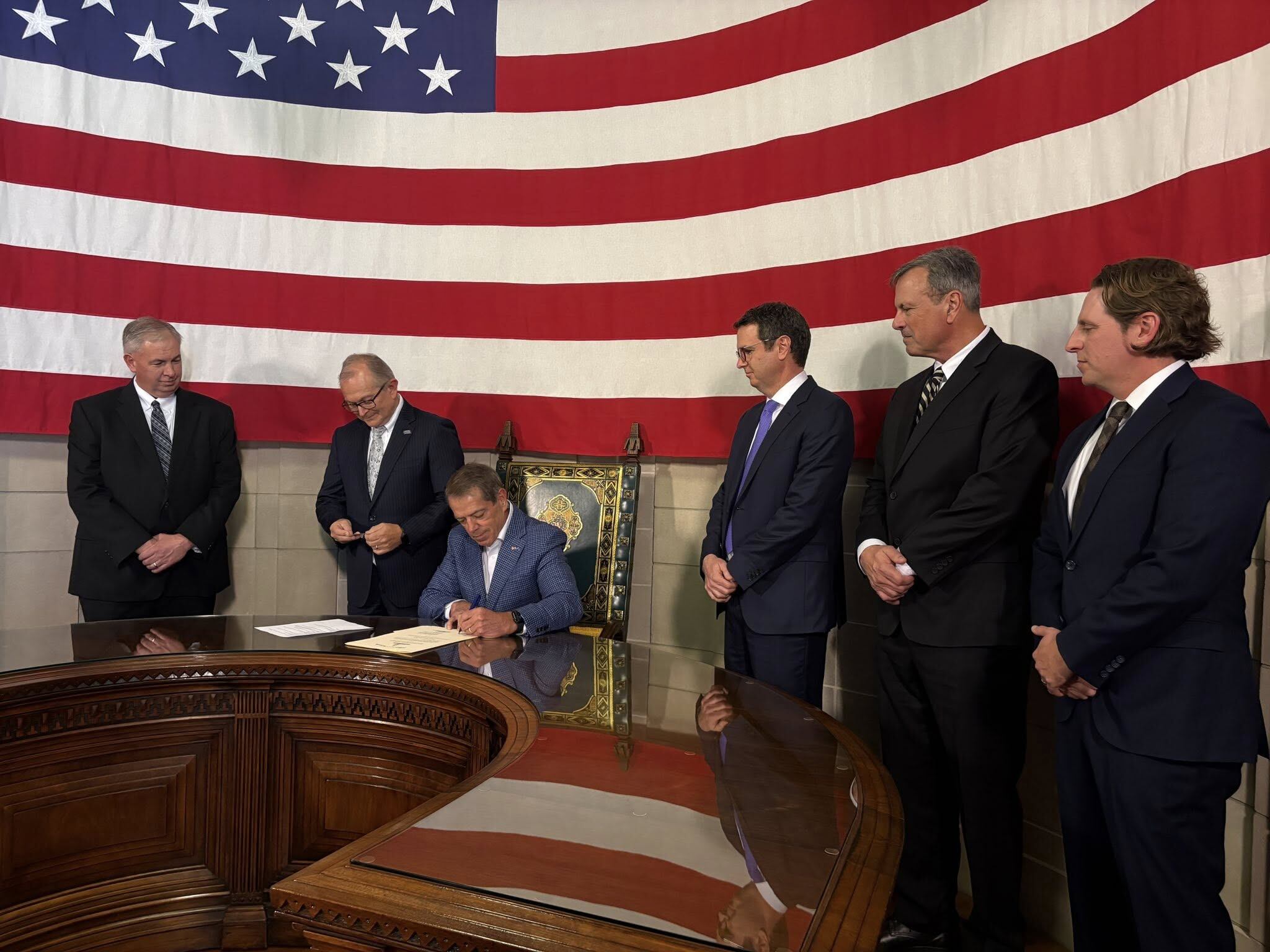 Gov. Pillen signs charter allowing Norfolk company to operate as ‘first ...