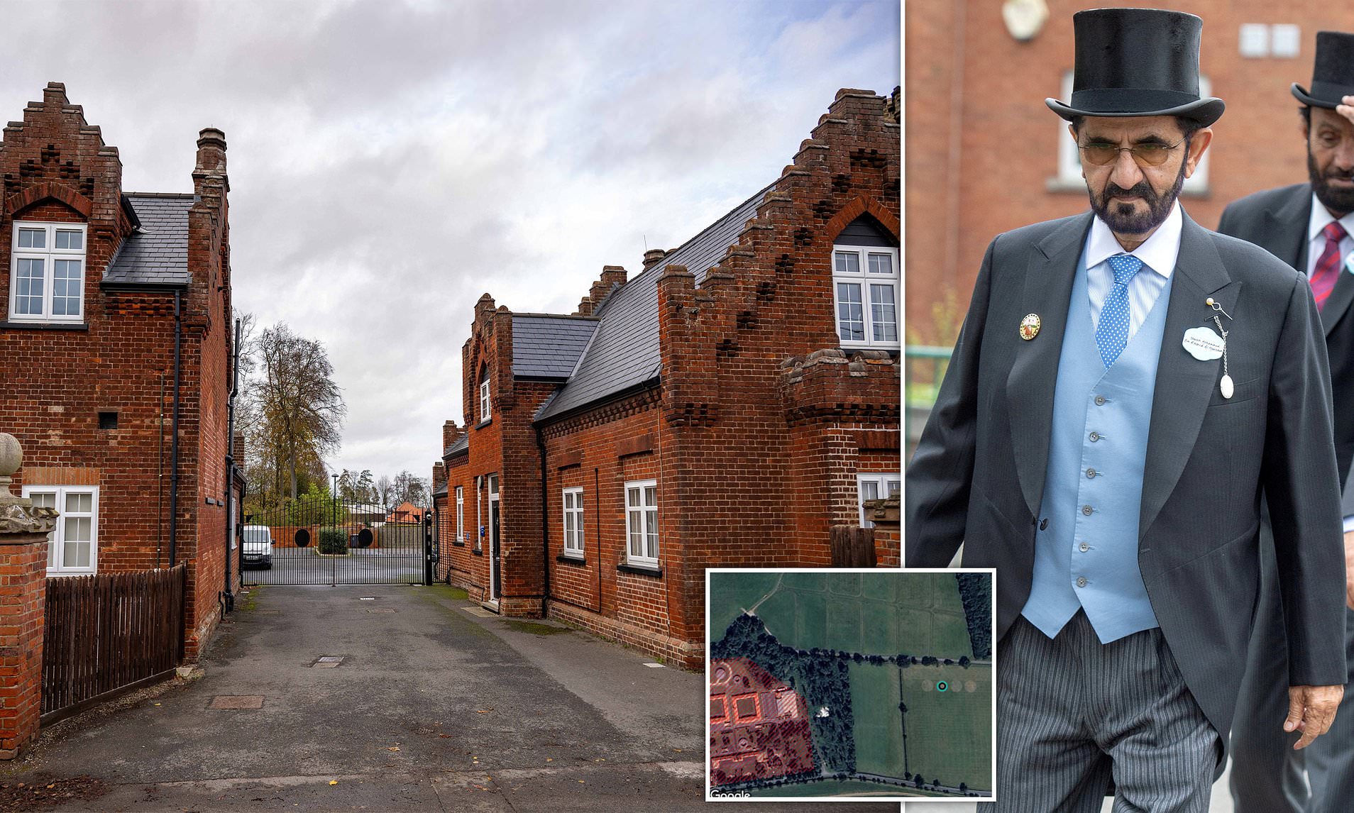 Dubai ruler Sheikh Maktoum bids to upgrade helipads at English bolthole ...