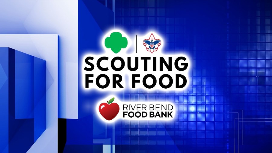 Scouting For Food drive to collect for River Bend Food Bank