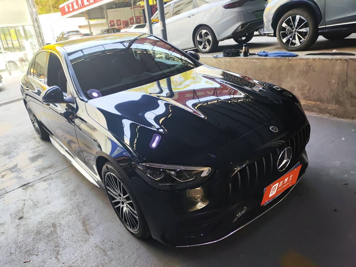 奔驰 奔驰C级 2023款 改款 C 260 L 运动版实拍图