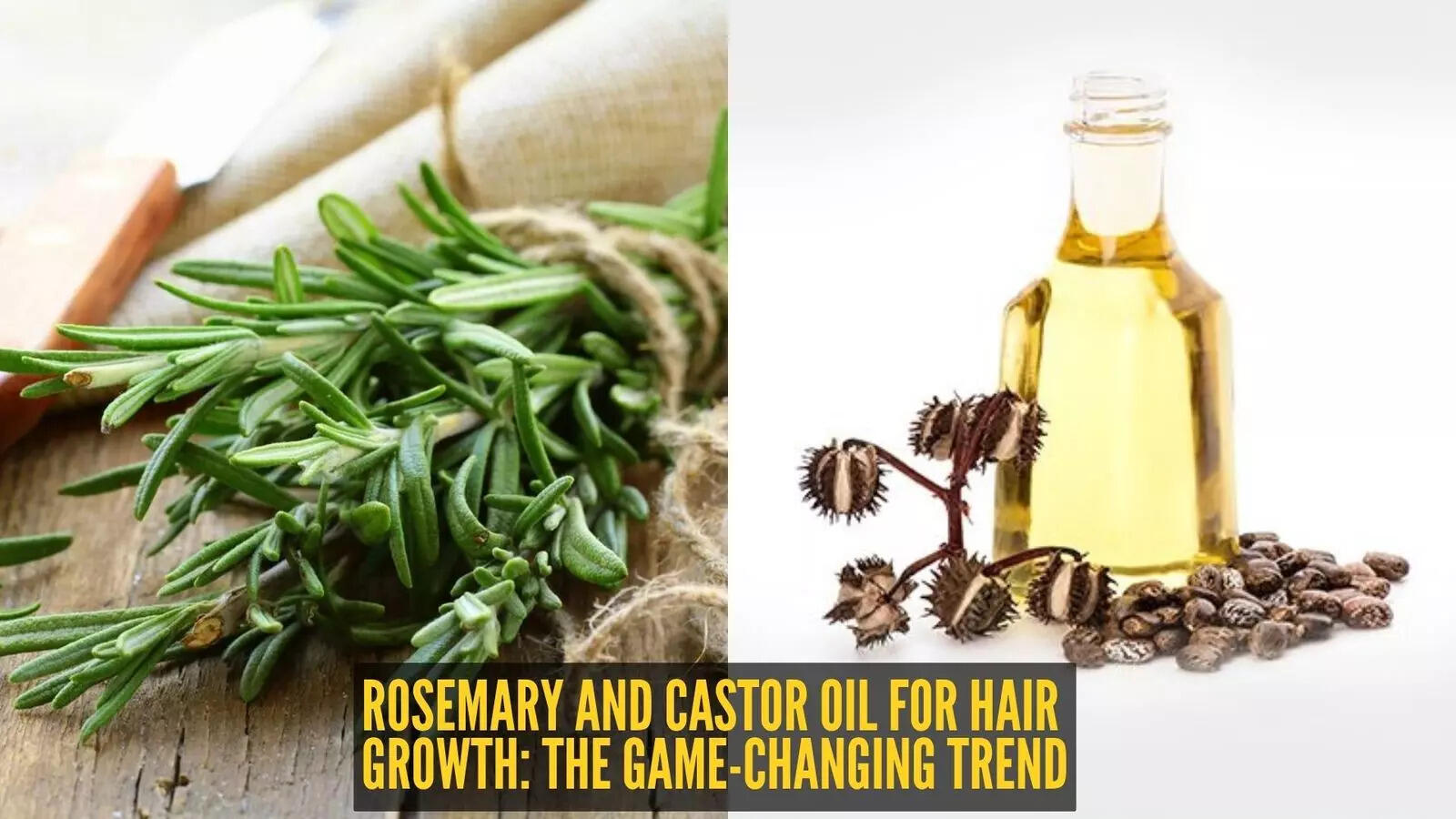 Why are rosemary and castor oil 2025’s most powerful hair growth duo?