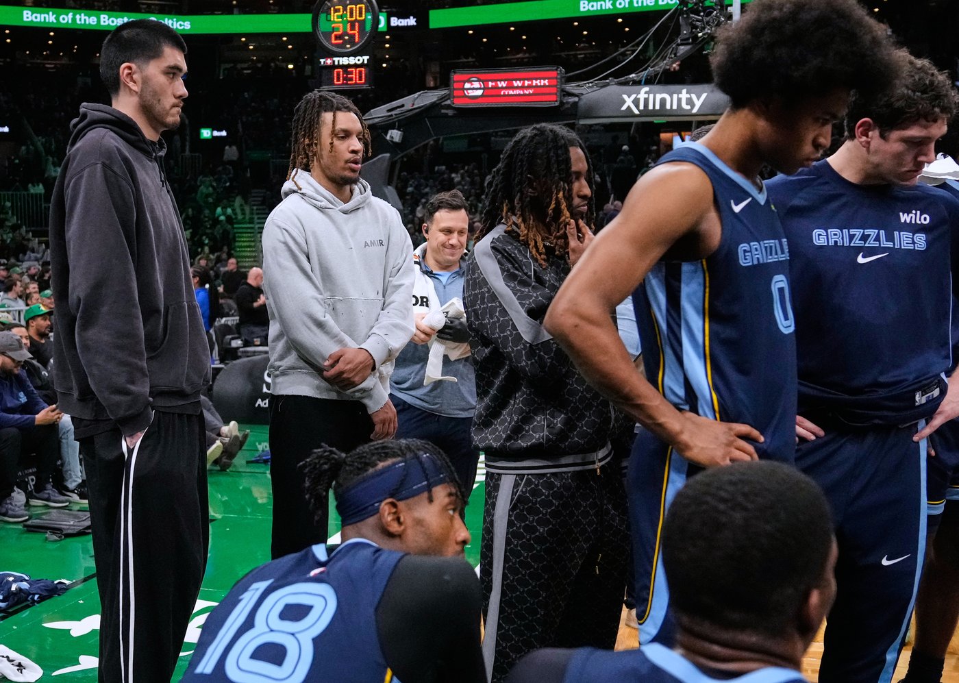 Grizzlies' Ja Morant sidelined for at least 2 weeks with strained calf