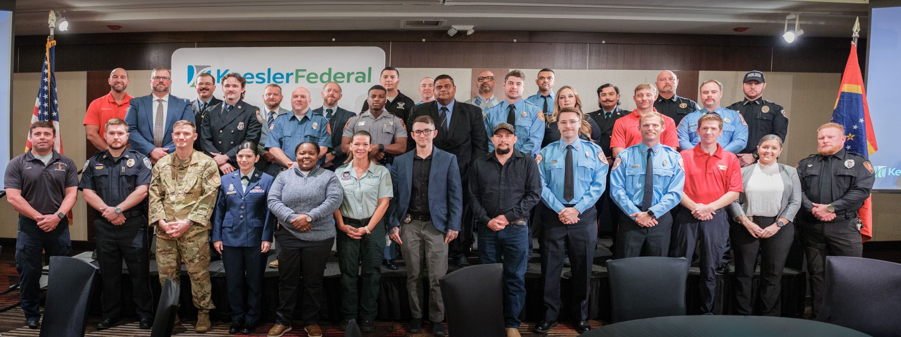 Keesler Federal Credit Union celebrates first responders
