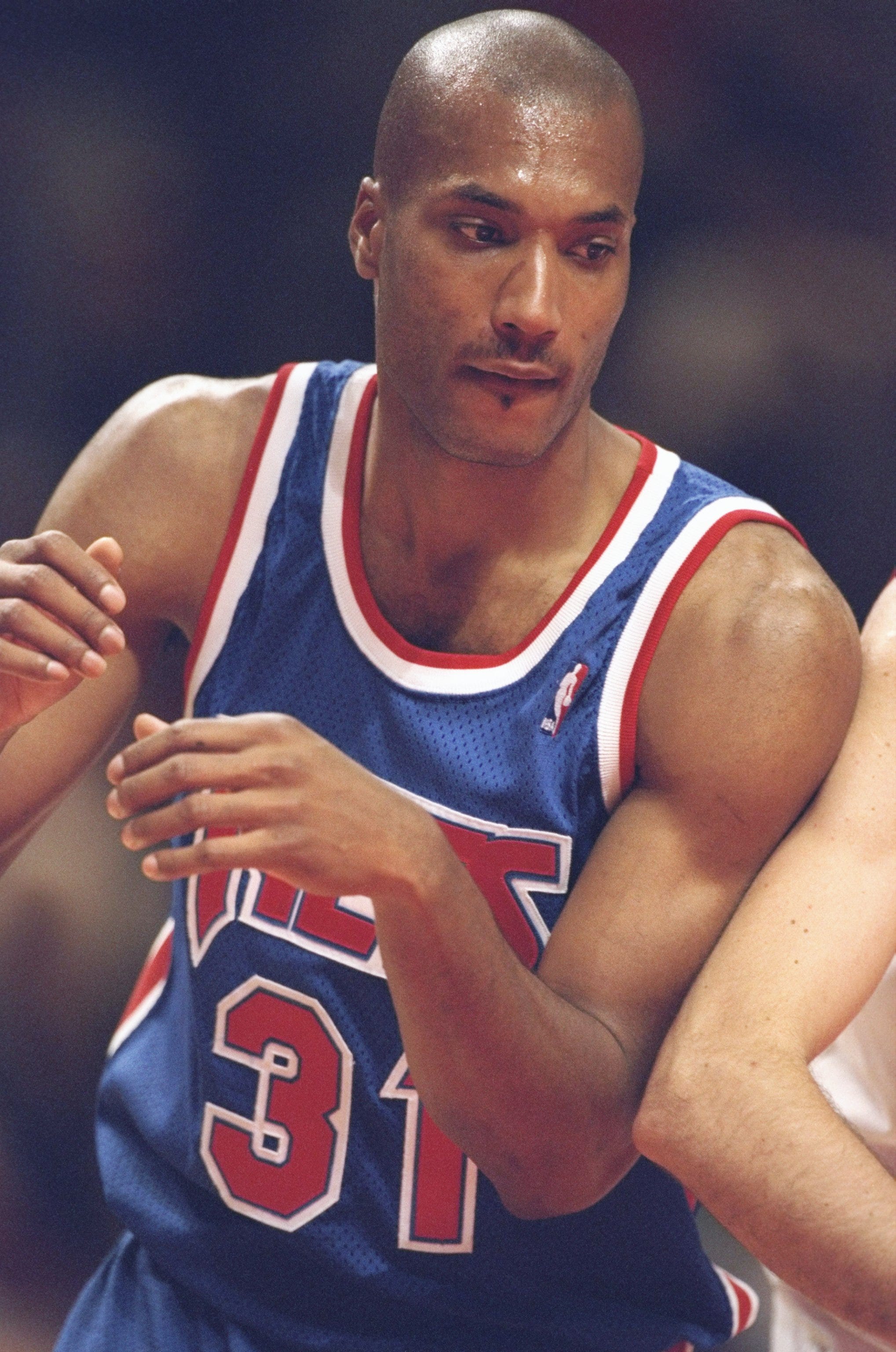 Brooklyn Nets jersey history No. 31 - Ed O'Bannon (1995-97)