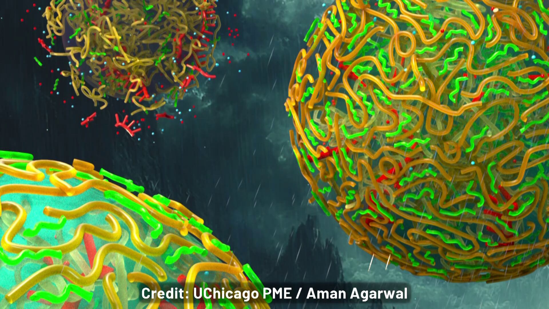 Moment of Science: Raindrops may have acted as first “protocells” to ...