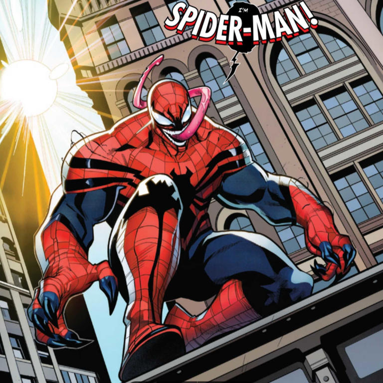 Venom Debuts New Color Scheme Inspired by Spider-Man