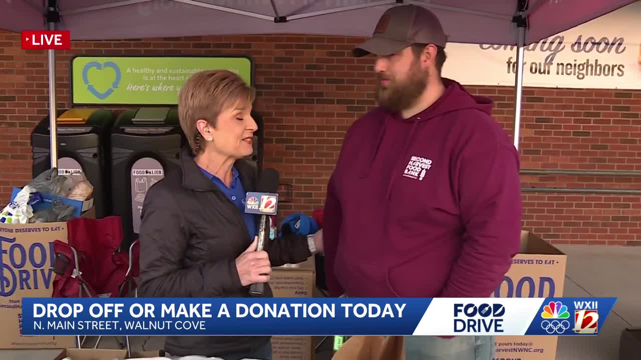 WXII Chief Meteorologist Lanie Pope gives update on Food Drive from ...