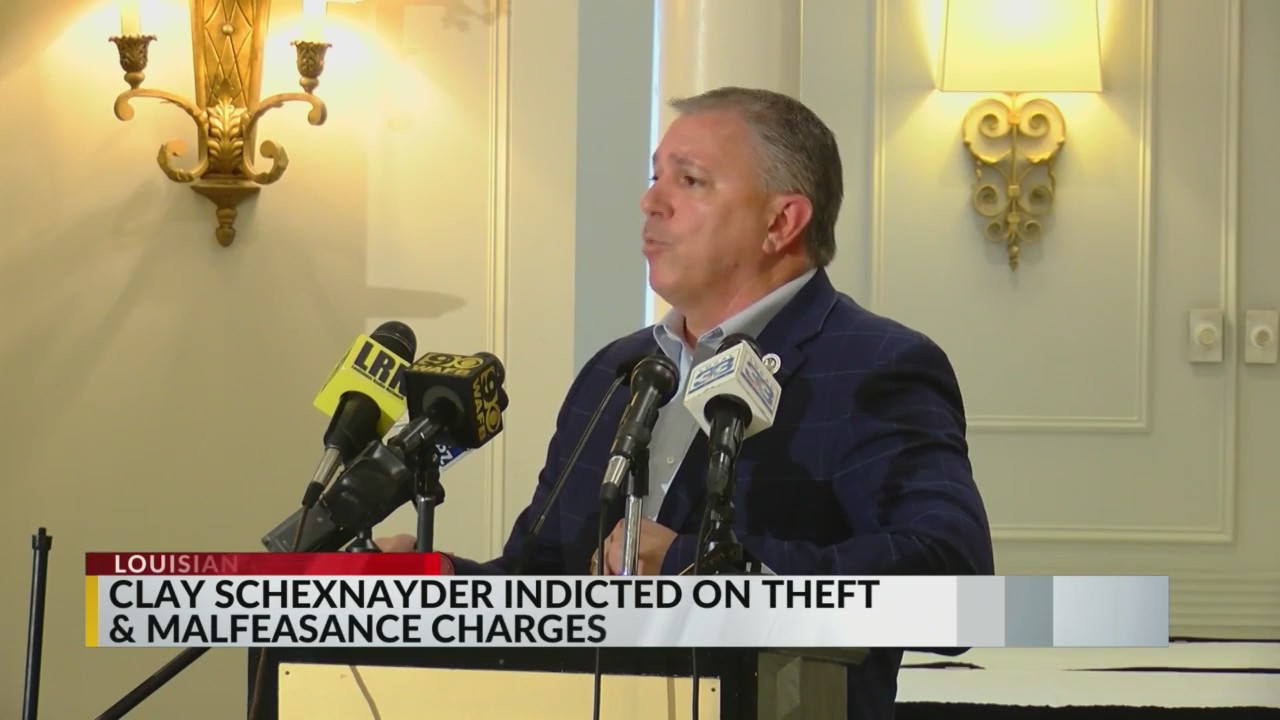 Former Louisiana House Speaker Clay Schexnayder indicted on theft ...
